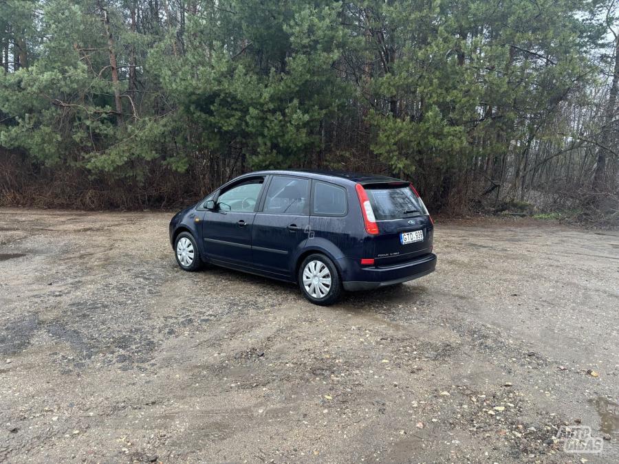 Blue Ford C-Max 2006 in Anyksciai, with an engine capacity of 1.60 L and mileage of 204 thousand km for 800 €, photo 3 on AUTOMOTO.COM.LV