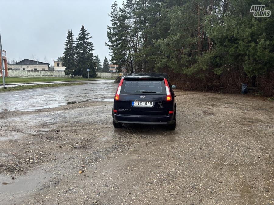 Blue Ford C-Max 2006 in Anyksciai, with an engine capacity of 1.60 L and mileage of 204 thousand km for 800 €, photo 4 on AUTOMOTO.COM.LV