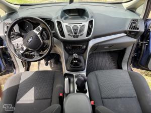 Blue Ford C-Max 2011 in Utena, with an engine capacity of 1.60 L and mileage of 287 thousand km for 3000 €, photo 12 on AUTOMOTO.COM.LV