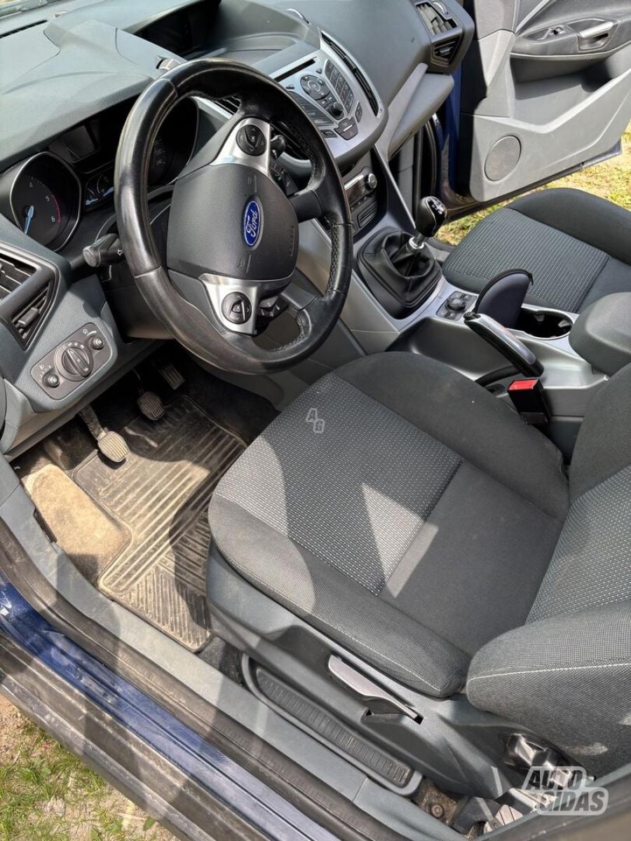 Blue Ford C-Max 2011 in Utena, with an engine capacity of 1.60 L and mileage of 287 thousand km for 3000 €, photo 13 on AUTOMOTO.COM.LV