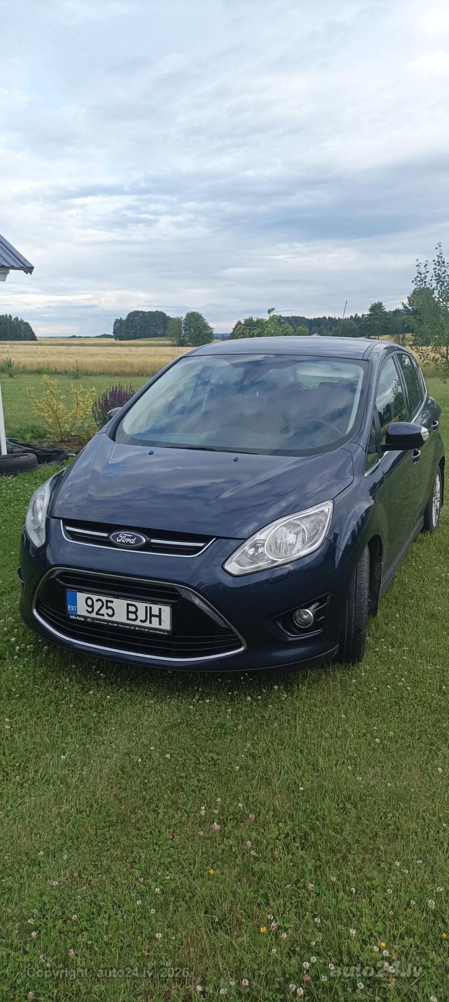 Blue Ford C-Max 2013 in Tallinn, with an engine capacity of 1.60 L and mileage of 130 thousand km for 5500 €, photo 3 on AUTOMOTO.COM.LV