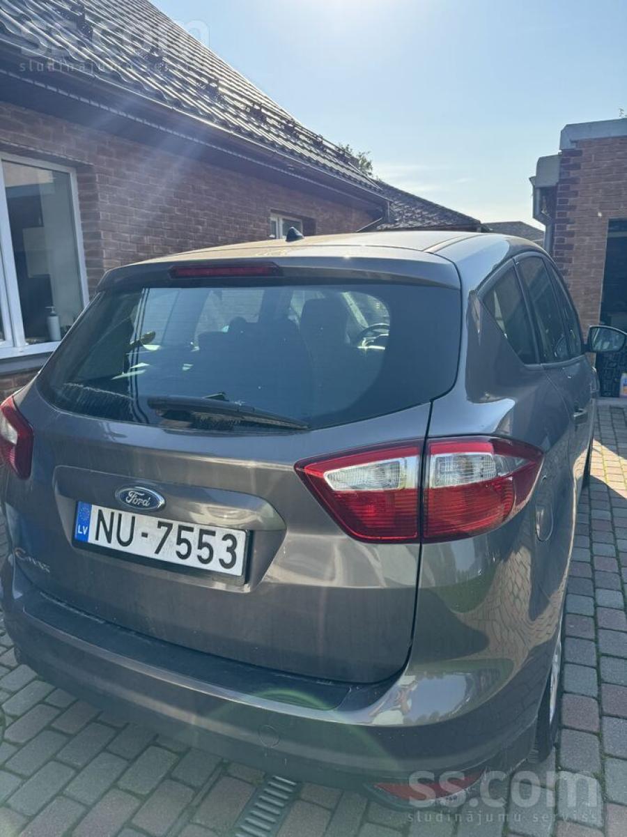 Brūns Ford C-Max 2012 Jelgava, ar dzinēja tilpumu 1.60 L un nobraukumu 259 tūkst. km par 1999 €, foto 2 vietnē AUTOMOTO.COM.LV