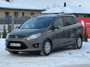 Brown Ford C-Max 2014 in Jelgava, with an engine capacity of 1.60 L and mileage of 0 thousand km for 6600 €, photo 3 on AUTOMOTO.COM.LV