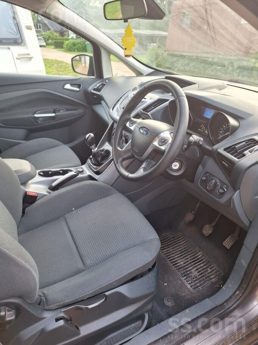 Brūns Ford C-Max 2014 Cēsis, ar dzinēja tilpumu 1.60 L un nobraukumu 231 tūkst. km par 1600 €, foto 6 vietnē AUTOMOTO.COM.LV