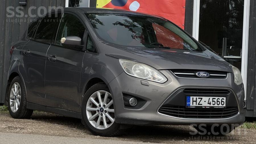 Brown Ford C-Max 2012 in Riga, with an engine capacity of 1.60 L and mileage of 0 thousand km for 3250 €, photo 3 on AUTOMOTO.COM.LV