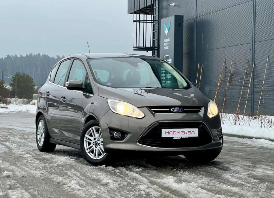 Brūns Ford C-Max 2013 Viļņa, ar dzinēja tilpumu 1.60 L un nobraukumu 187 tūkst. km par 5390 €, foto 1 vietnē AUTOMOTO.COM.LV