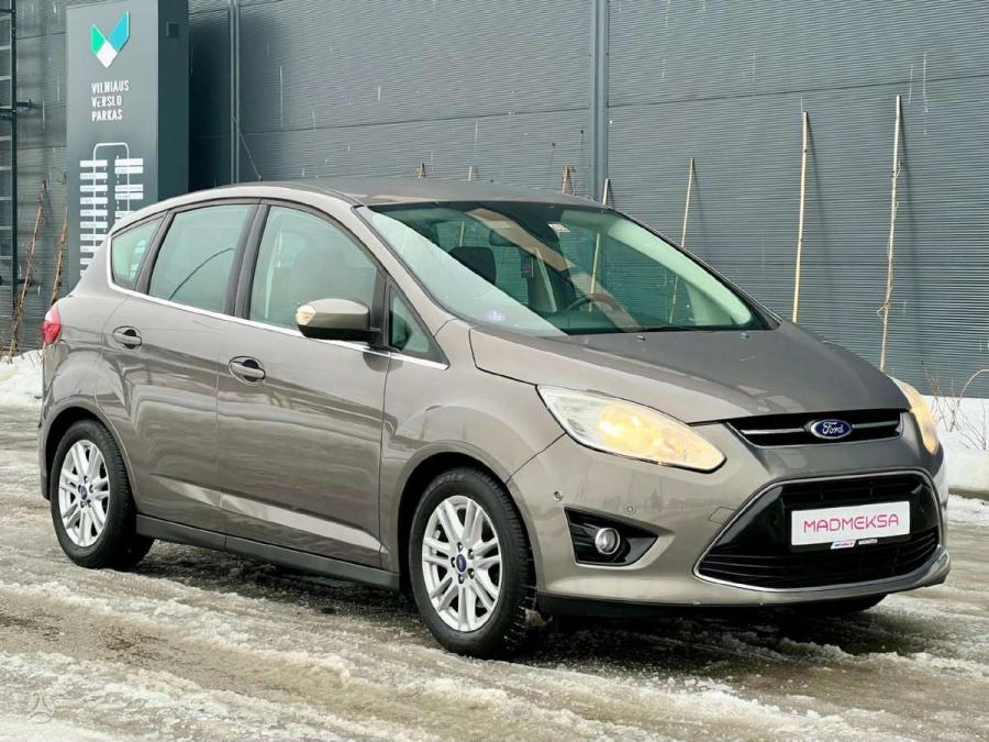 Brūns Ford C-Max 2013 Viļņa, ar dzinēja tilpumu 1.60 L un nobraukumu 187 tūkst. km par 5390 €, foto 5 vietnē AUTOMOTO.COM.LV