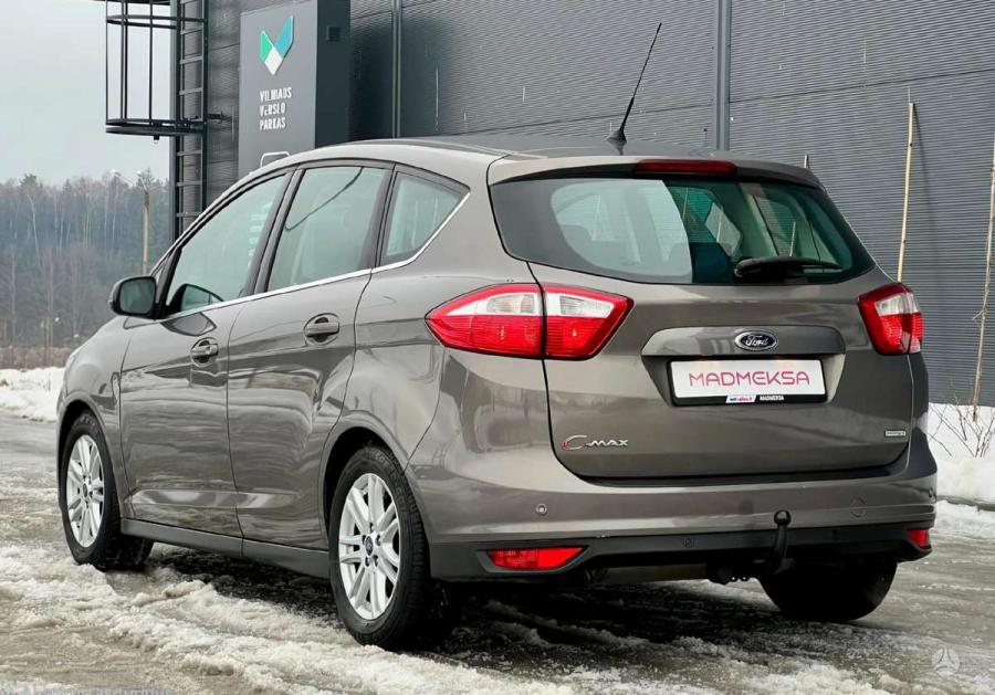 Brūns Ford C-Max 2013 Viļņa, ar dzinēja tilpumu 1.60 L un nobraukumu 187 tūkst. km par 5390 €, foto 6 vietnē AUTOMOTO.COM.LV