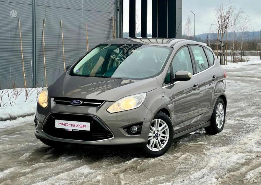 Brūns Ford C-Max 2013 Viļņa, ar dzinēja tilpumu 1.60 L un nobraukumu 187 tūkst. km par 5390 €, foto 14 vietnē AUTOMOTO.COM.LV