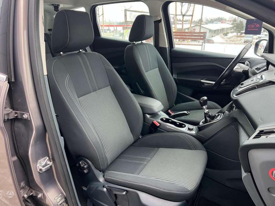 Brūns Ford C-Max 2013 Viļņa, ar dzinēja tilpumu 1.60 L un nobraukumu 187 tūkst. km par 5390 €, foto 28 vietnē AUTOMOTO.COM.LV