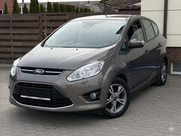 Brown Ford C-Max 2014 in Kretinga, with an engine capacity of 1.00 L and mileage of 131 thousand km for 5150 €, photo 1 on AUTOMOTO.COM.LV