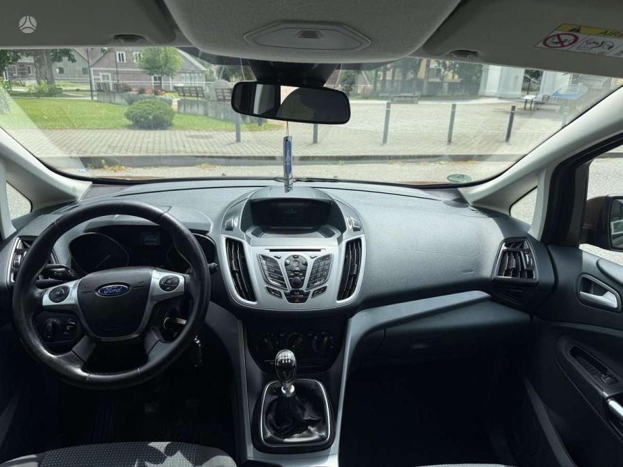 Brūns Ford C-Max 2014 Raseiniai, ar dzinēja tilpumu 2.00 L un nobraukumu 265 tūkst. km par 4350 €, foto 7 vietnē AUTOMOTO.COM.LV