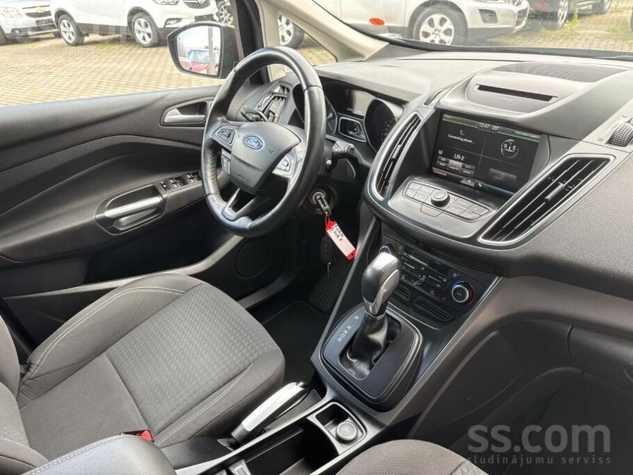 Brown Ford C-Max 2016 in Talsi, with an engine capacity of 1.50 L and mileage of 126 thousand km for 5895 €, photo 15 on AUTOMOTO.COM.LV