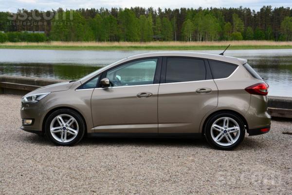 Brūns Ford C-Max 2018 Rīga, ar dzinēja tilpumu 1.00 L un nobraukumu 200 tūkst. km par 5999 €, foto 5 vietnē AUTOMOTO.COM.LV