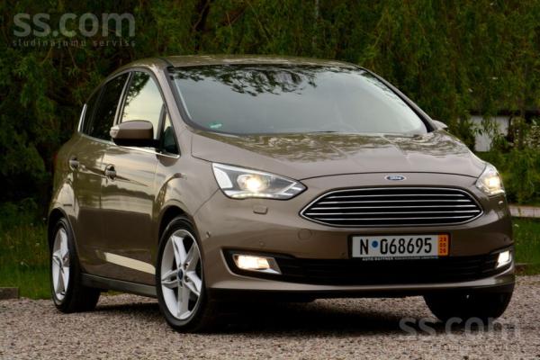 Brūns Ford C-Max 2018 Rīga, ar dzinēja tilpumu 1.00 L un nobraukumu 200 tūkst. km par 5850 €, foto 1 vietnē AUTOMOTO.COM.LV