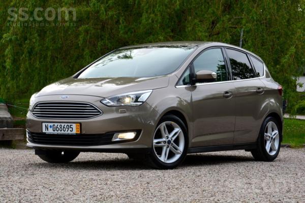 Brūns Ford C-Max 2018 Rīga, ar dzinēja tilpumu 1.00 L un nobraukumu 200 tūkst. km par 5850 €, foto 5 vietnē AUTOMOTO.COM.LV