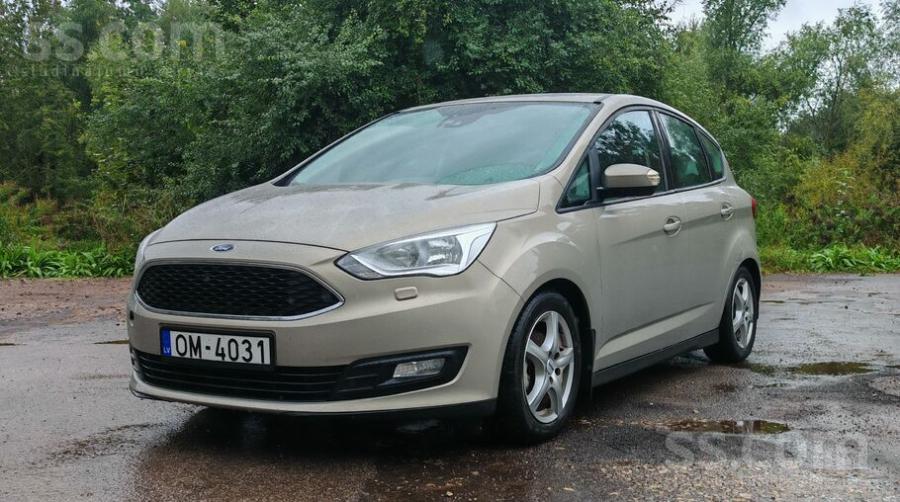 Brūns Ford C-Max 2018 Rīga, ar dzinēja tilpumu 1.00 L un nobraukumu 172 tūkst. km par 6200 €, foto 1 vietnē AUTOMOTO.COM.LV