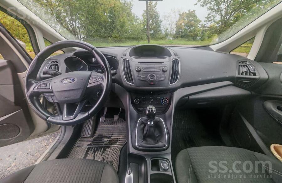 Brūns Ford C-Max 2018 Rīga, ar dzinēja tilpumu 1.00 L un nobraukumu 172 tūkst. km par 6200 €, foto 9 vietnē AUTOMOTO.COM.LV