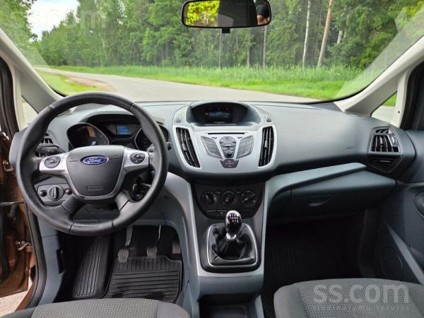 Brūns Ford C-Max 2014 Jelgava, ar dzinēja tilpumu 1.60 L un nobraukumu 149 tūkst. km par 4050 €, foto 5 vietnē AUTOMOTO.COM.LV