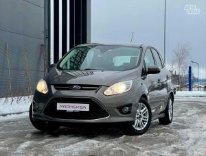 Brown Ford C-Max 2013 in Vilnius, with an engine capacity of 1.60 L and mileage of 187 thousand km for 5390 €, photo 3 on AUTOMOTO.COM.LV