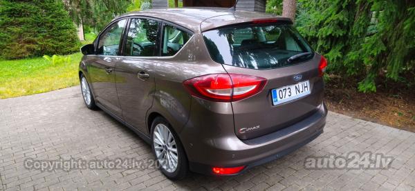 Brown Ford C-Max 2016 in Tallinn, with an engine capacity of 1.50 L and mileage of 167 thousand km for 6900 €, photo 5 on AUTOMOTO.COM.LV