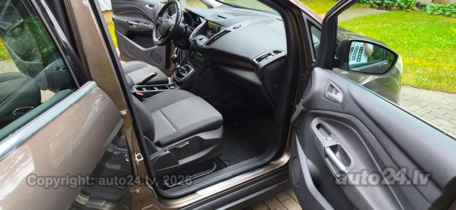 Brūns Ford C-Max 2016 Tallina, ar dzinēja tilpumu 1.50 L un nobraukumu 167 tūkst. km par 6900 €, foto 12 vietnē AUTOMOTO.COM.LV
