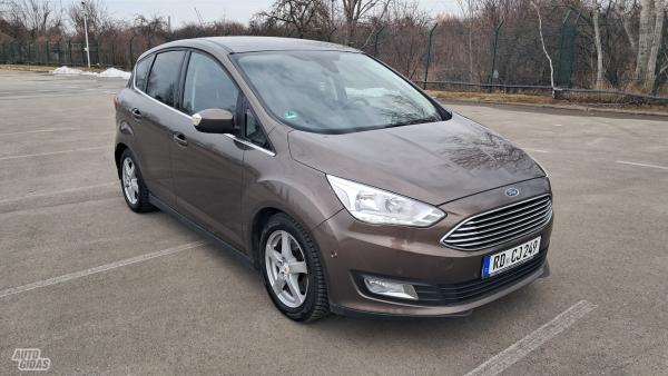 Brūns Ford C-Max 2017 Klaipėda, ar dzinēja tilpumu 2.00 L un nobraukumu 261 tūkst. km par 7730 €, foto  vietnē AUTOMOTO.COM.LV