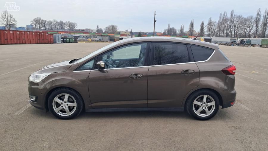 Brown Ford C-Max 2017 in Klaipeda, with an engine capacity of 2.00 L and mileage of 261 thousand km for 7730 €, photo 5 on AUTOMOTO.COM.LV