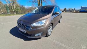 Brown Ford C-Max 2017 in Klaipeda, with an engine capacity of 2.00 L and mileage of 261 thousand km for 7900 €, photo 4 on AUTOMOTO.COM.LV