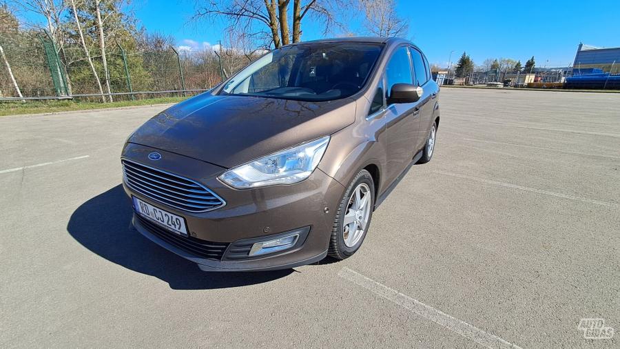Brown Ford C-Max 2017 in Klaipeda, with an engine capacity of 2.00 L and mileage of 261 thousand km for 7900 €, photo 4 on AUTOMOTO.COM.LV