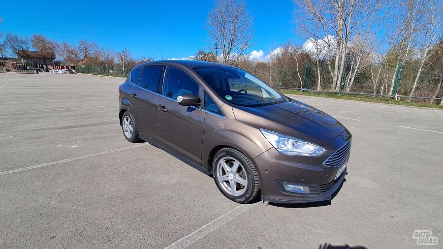 Brown Ford C-Max 2017 in Klaipeda, with an engine capacity of 2.00 L and mileage of 261 thousand km for 7900 €, photo 5 on AUTOMOTO.COM.LV