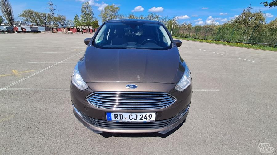 Brown Ford C-Max 2017 in Klaipeda, with an engine capacity of 2.00 L and mileage of 261 thousand km for 6920 €, photo 8 on AUTOMOTO.COM.LV
