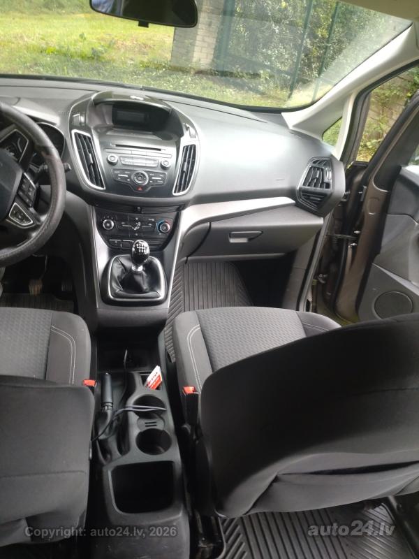 Brown Ford C-Max 2017 in Tallinn, with an engine capacity of 1.00 L and mileage of 98 thousand km for 7990 €, photo 7 on AUTOMOTO.COM.LV