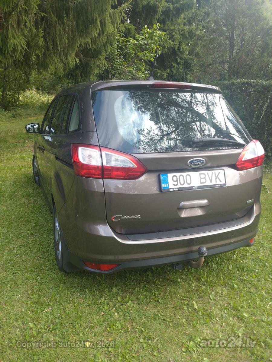 Brūns Ford C-Max 2017 Tallina, ar dzinēja tilpumu 1.00 L un nobraukumu 98 tūkst. km par 7990 €, foto 3 vietnē AUTOMOTO.COM.LV