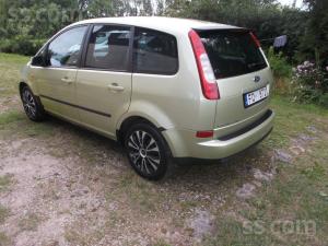 Green Ford C-Max 2005 in Jelgava, with an engine capacity of 1.60 L and mileage of 124 thousand km for 1750 €, photo 3 on AUTOMOTO.COM.LV