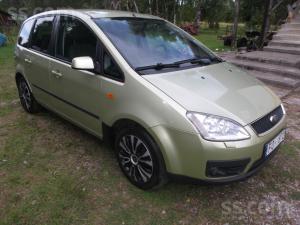 Green Ford C-Max 2005 in Jelgava, with an engine capacity of 1.60 L and mileage of 124 thousand km for 1750 €, photo 5 on AUTOMOTO.COM.LV