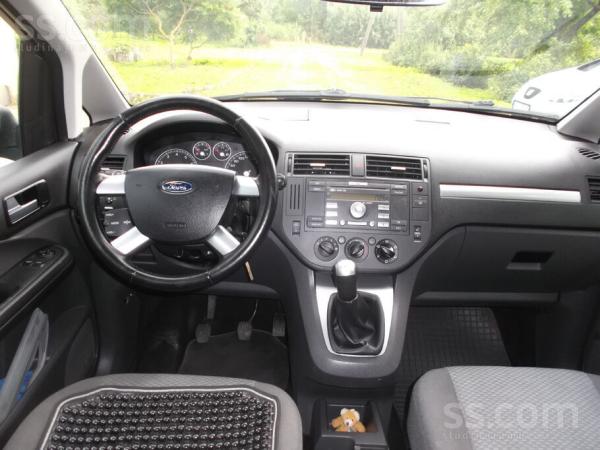 Zaļš Ford C-Max 2005 Jelgava, ar dzinēja tilpumu 1.60 L un nobraukumu 124 tūkst. km par 1750 €, foto 6 vietnē AUTOMOTO.COM.LV