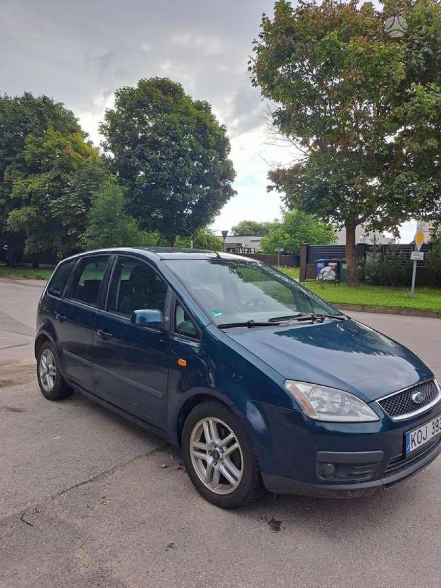 Green Ford C-Max 2005 in Klaipeda, with an engine capacity of 1.56 L and mileage of 174 thousand km for 1250 €, photo 1 on AUTOMOTO.COM.LV