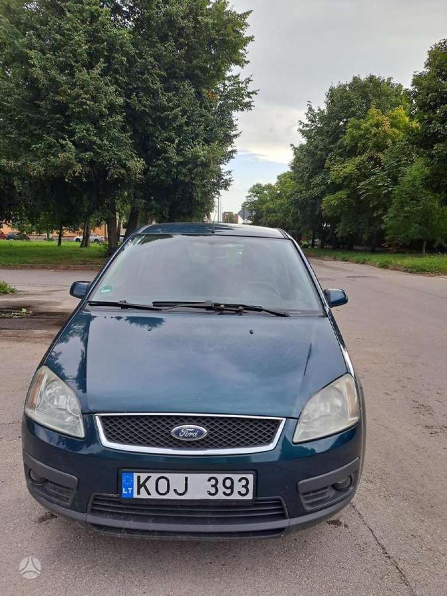 Green Ford C-Max 2005 in Klaipeda, with an engine capacity of 1.56 L and mileage of 174 thousand km for 1250 €, photo 4 on AUTOMOTO.COM.LV