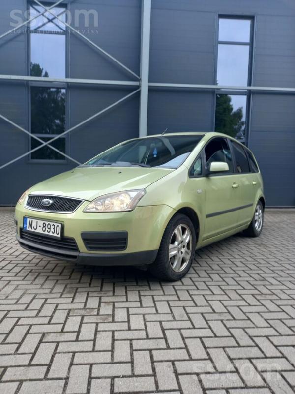 Zaļš Ford C-Max 2006 Talsi, ar dzinēja tilpumu 2.00 L un nobraukumu 239 tūkst. km par 1550 €, foto 1 vietnē AUTOMOTO.COM.LV