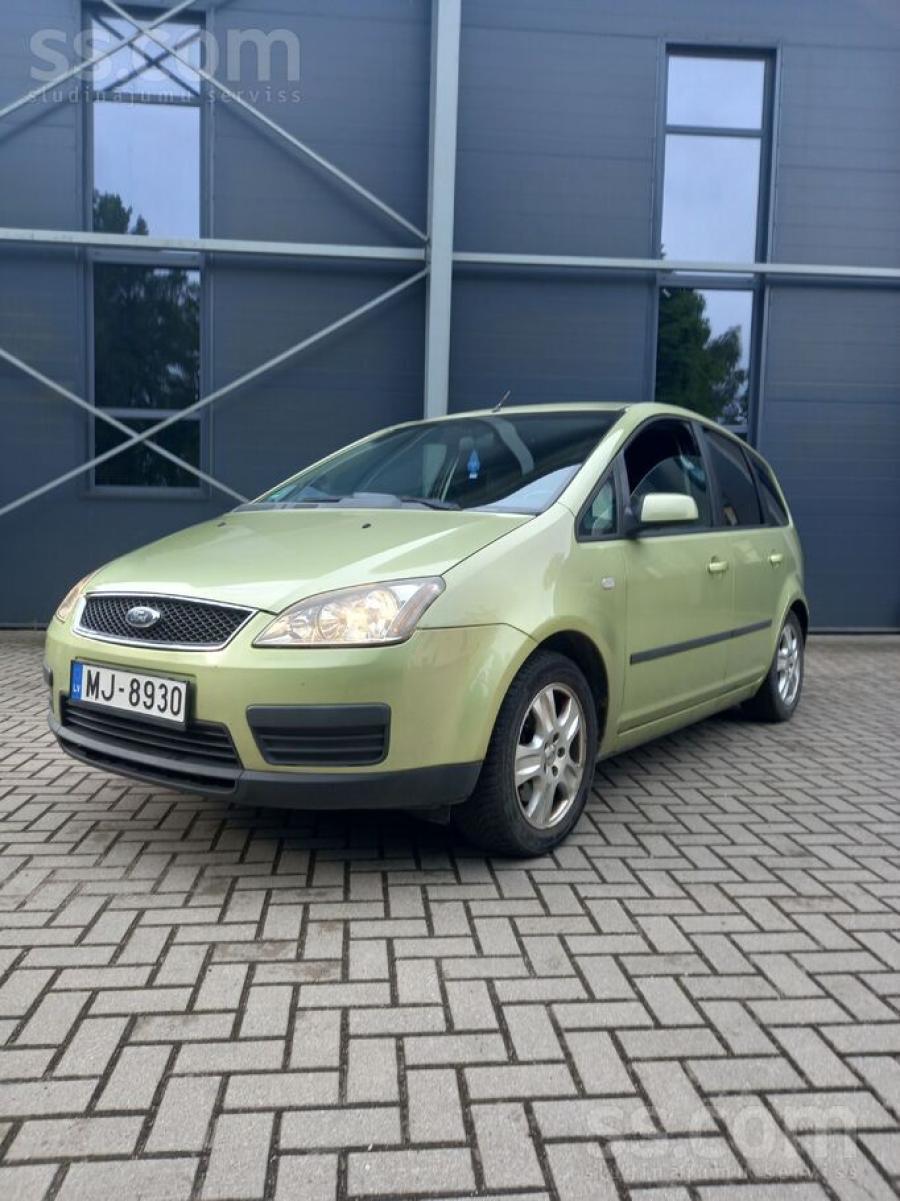 Green Ford C-Max 2006 in Talsi, with an engine capacity of 2.00 L and mileage of 239 thousand km for 1550 €, photo 1 on AUTOMOTO.COM.LV