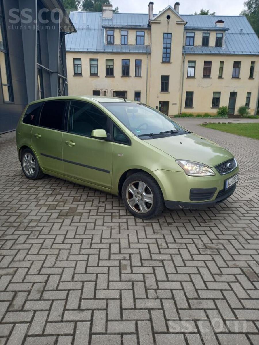 Green Ford C-Max 2006 in Talsi, with an engine capacity of 2.00 L and mileage of 239 thousand km for 1550 €, photo 3 on AUTOMOTO.COM.LV