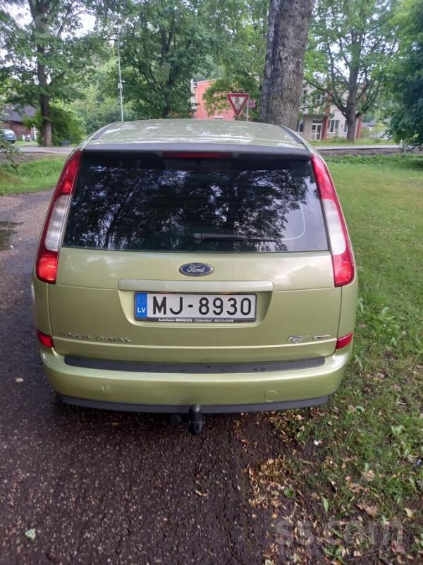 Zaļš Ford C-Max 2006 Talsi, ar dzinēja tilpumu 2.00 L un nobraukumu 239 tūkst. km par 1550 €, foto 3 vietnē AUTOMOTO.COM.LV
