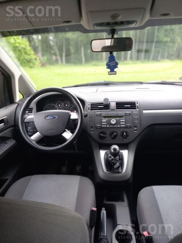 Zaļš Ford C-Max 2006 Talsi, ar dzinēja tilpumu 2.00 L un nobraukumu 239 tūkst. km par 1550 €, foto 7 vietnē AUTOMOTO.COM.LV