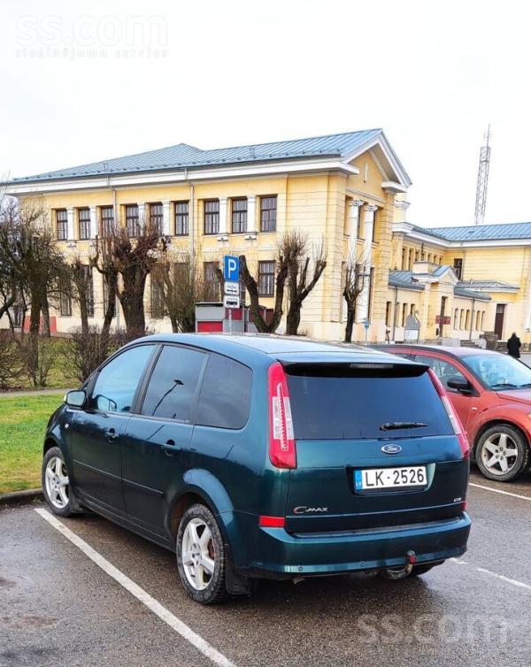 Zaļš Ford C-Max 2008 Gulbene, ar dzinēja tilpumu 1.60 L un nobraukumu 250 tūkst. km par 2600 €, foto 3 vietnē AUTOMOTO.COM.LV