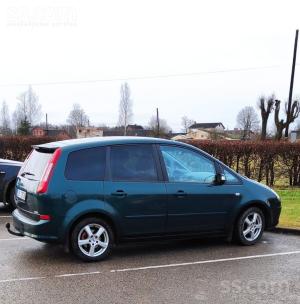 Green Ford C-Max 2008 in Gulbene, with an engine capacity of 1.60 L and mileage of 250 thousand km for 2600 €, photo 5 on AUTOMOTO.COM.LV