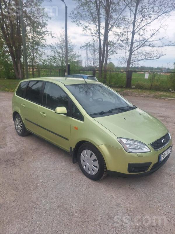 Zaļš Ford C-Max 2005 Jelgava, ar dzinēja tilpumu 1.60 L un nobraukumu 122 tūkst. km par 1700 €, foto 2 vietnē AUTOMOTO.COM.LV