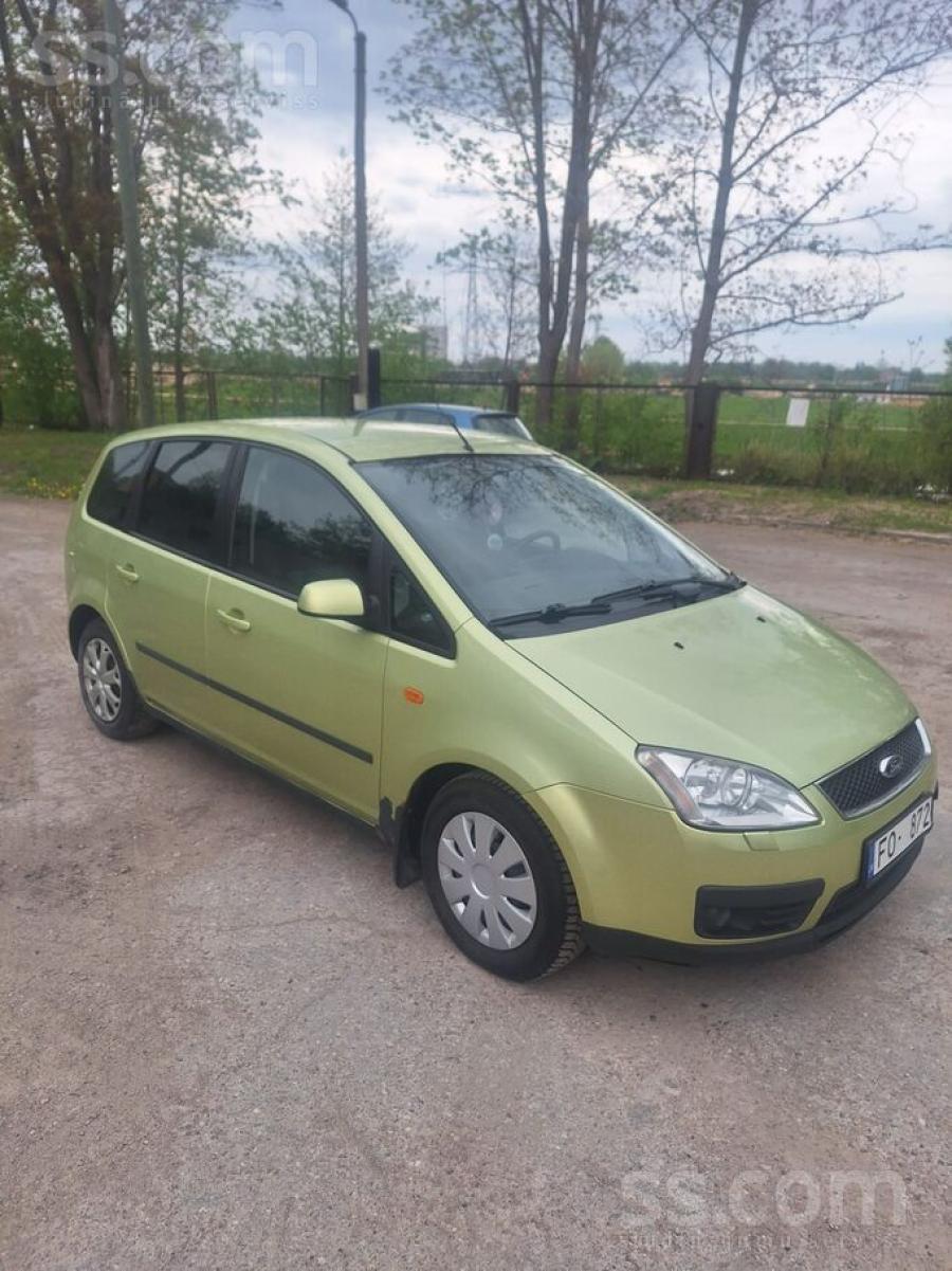 Zaļš Ford C-Max 2005 Jelgava, ar dzinēja tilpumu 1.60 L un nobraukumu 122 tūkst. km par 1700 €, foto 3 vietnē AUTOMOTO.COM.LV
