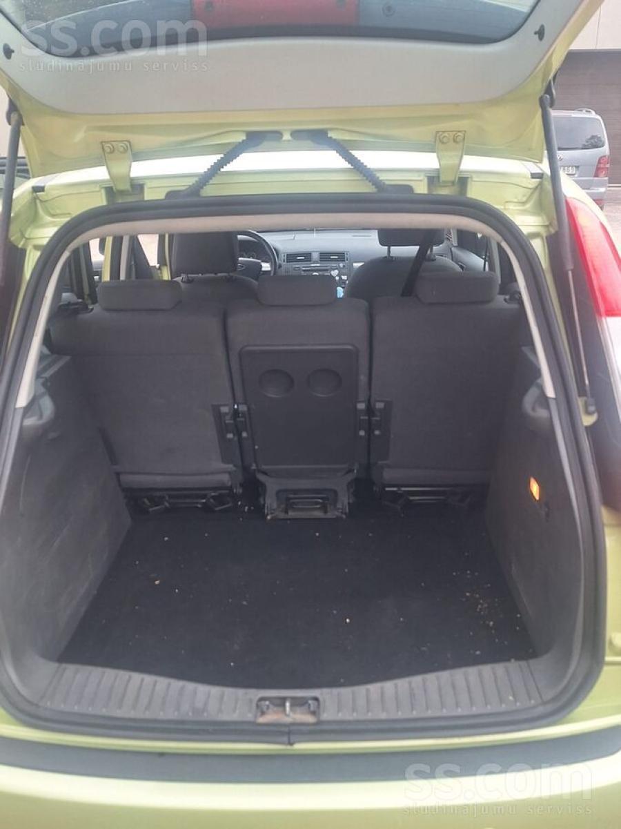 Zaļš Ford C-Max 2005 Jelgava, ar dzinēja tilpumu 1.60 L un nobraukumu 122 tūkst. km par 1700 €, foto 9 vietnē AUTOMOTO.COM.LV