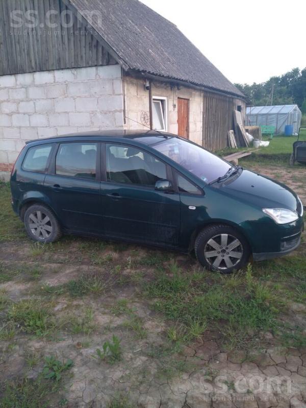Green Ford C-Max 2006 in Rezekne, with an engine capacity of 2.00 L and mileage of 332 thousand km for 950 €, photo 2 on AUTOMOTO.COM.LV